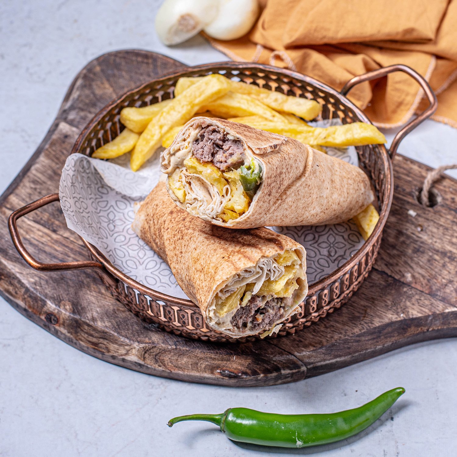 Kabab Orfali Sandwich - Baytna